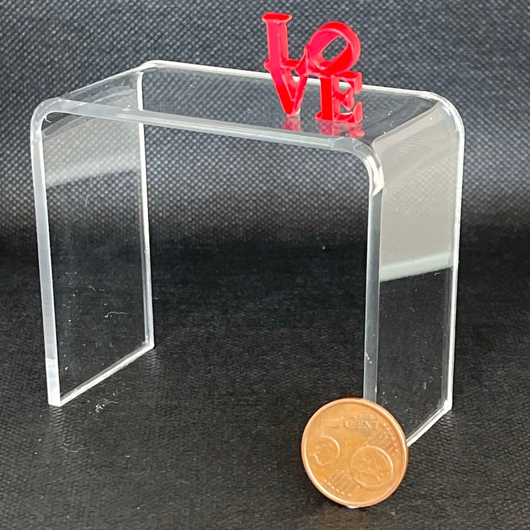 Plexiglass Wall Console Bent Scale 1:12 - Etsy