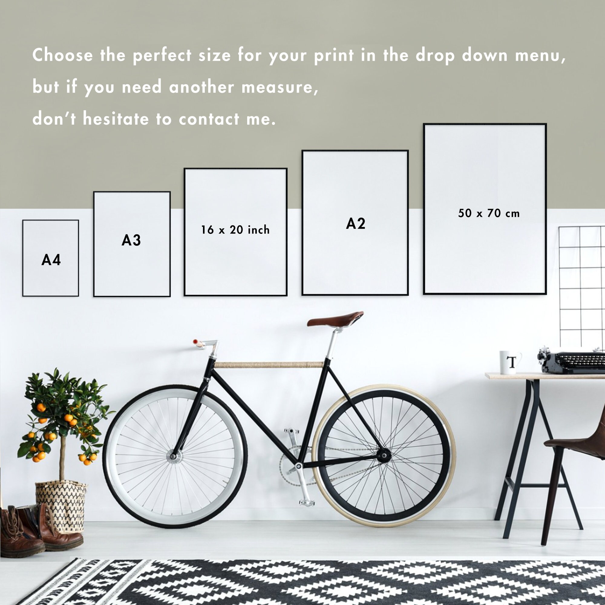 Blue Bird Mid Century Print for a Scandinavian Home Decor | Etsy