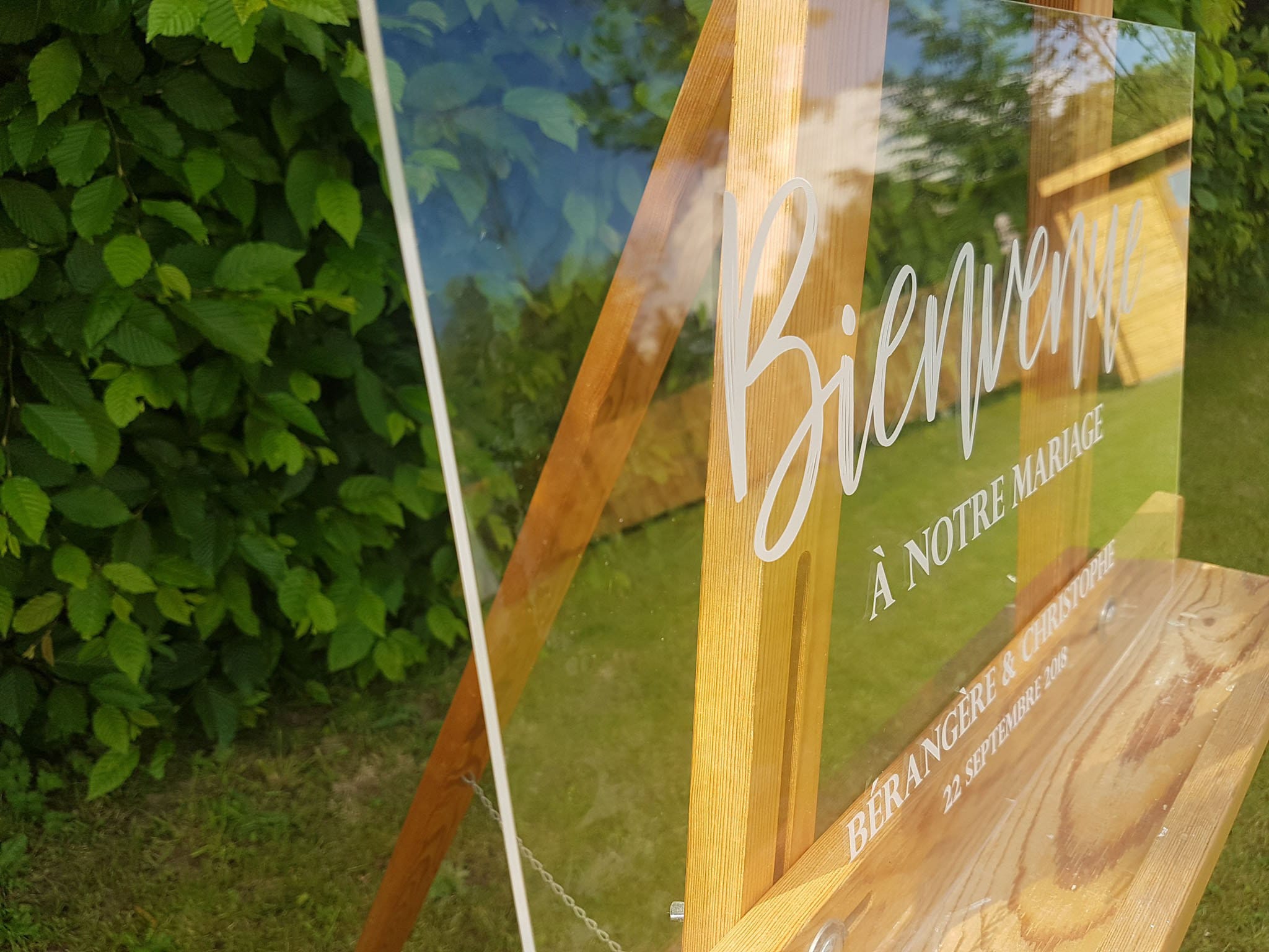 Clear Acrylic Sign Plexiglas Sign Welcome to Our Wedding | Etsy