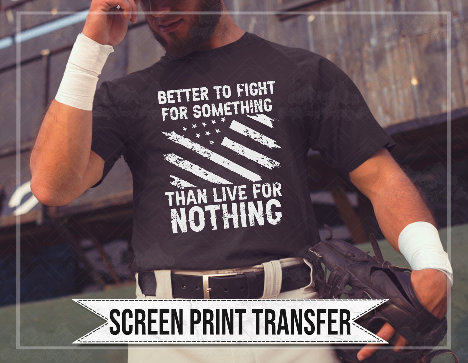 Better to Fight for Something Than Live for Nothing Screen - Etsy
