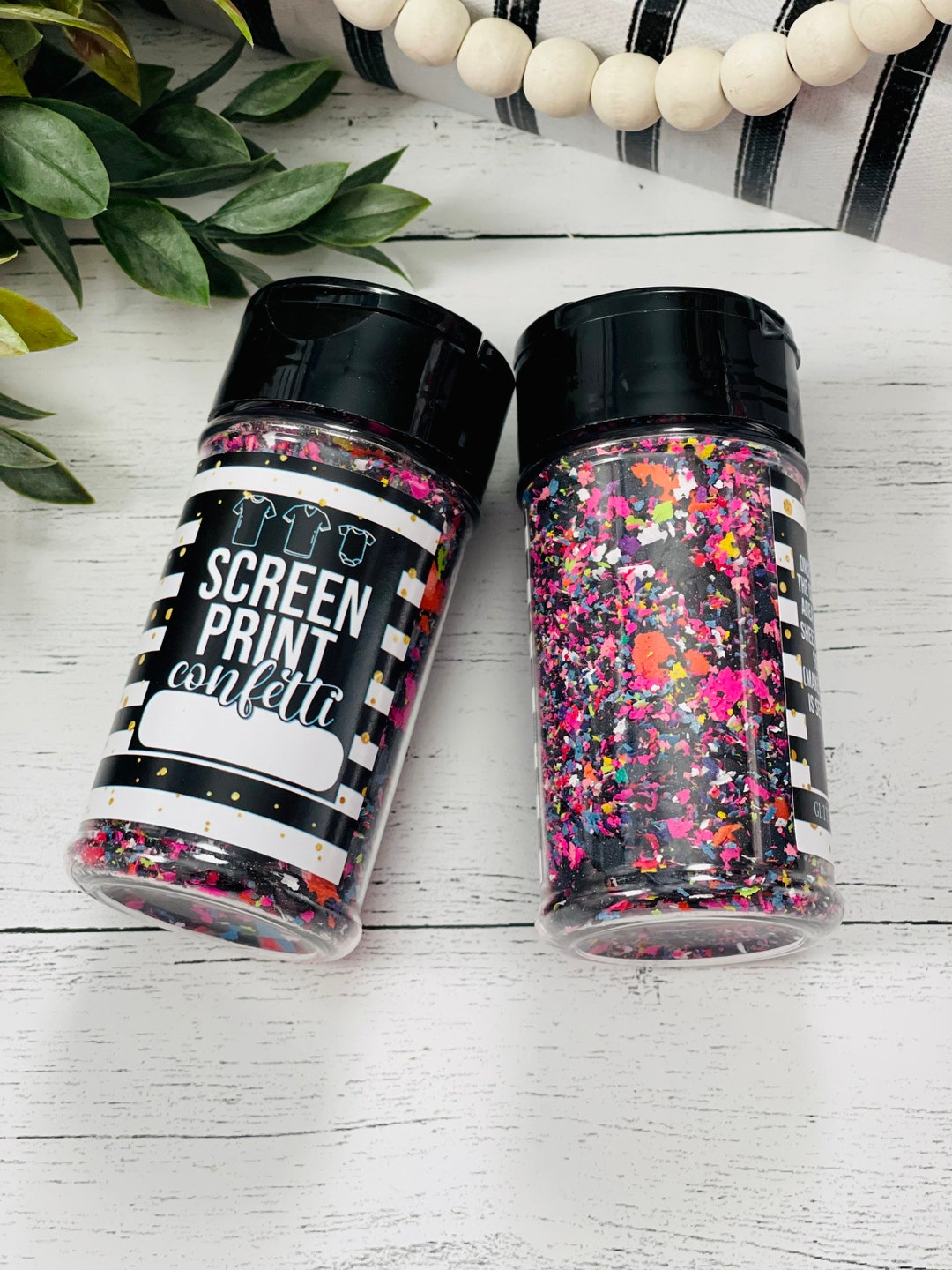 Lisa Inspired Screen Print Confetti| Shirt Confetti| Shirt Sprinkles ...
