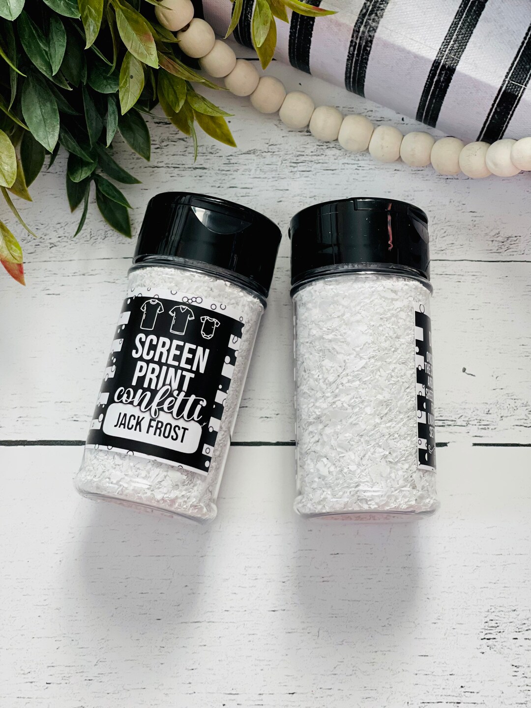 White Screen Print Confetti| Shirt Confetti| Shirt Sprinkles| Shirt ...