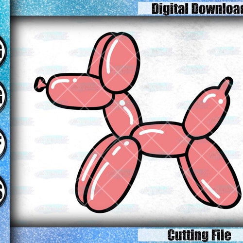 Watercolor Animal Balloons Clipart / Balloon Clipart / Dog - Etsy