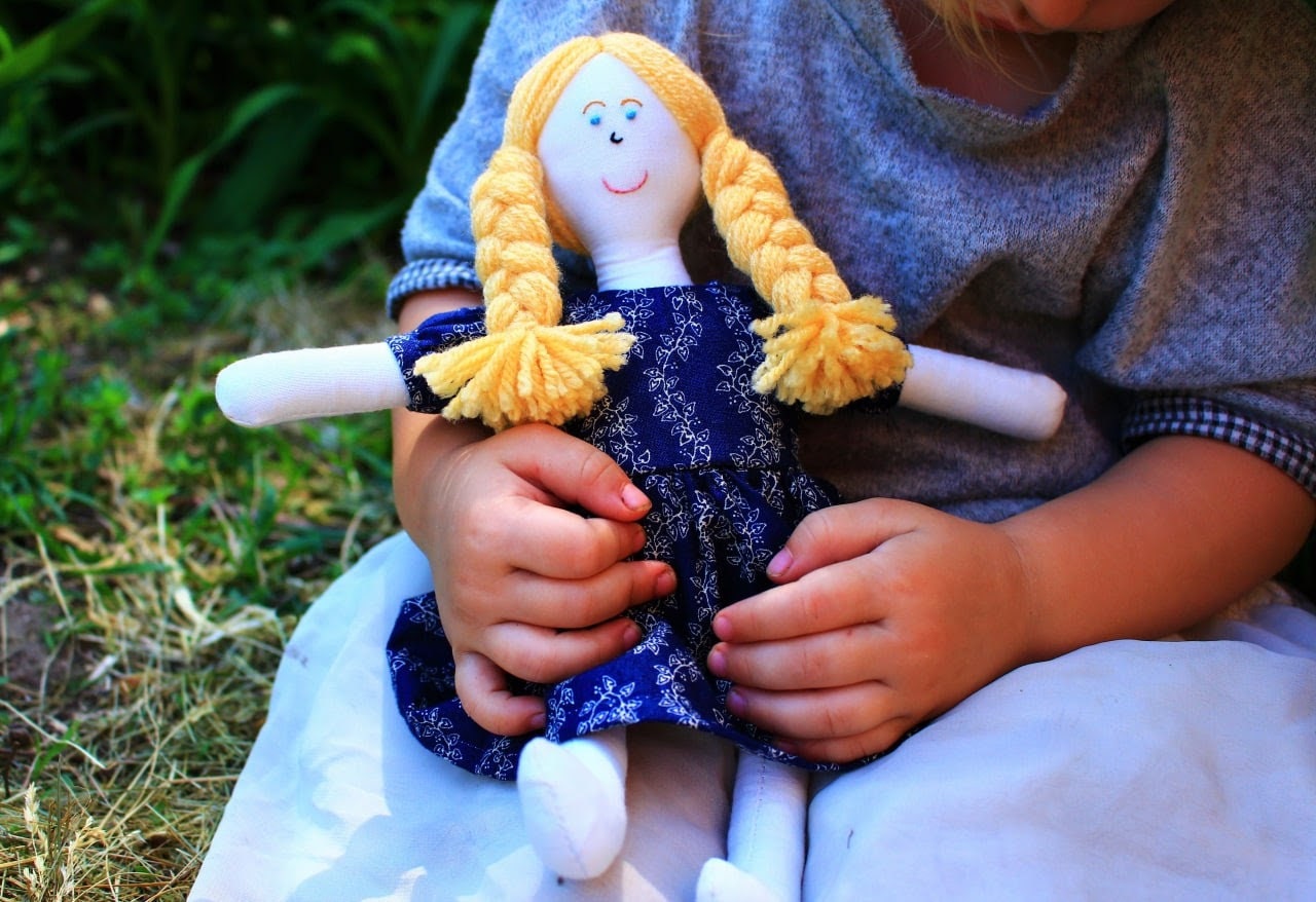 Doll Pattern, Doll Dress Pattern, Pioneer Doll Pattern, Rag Doll ...