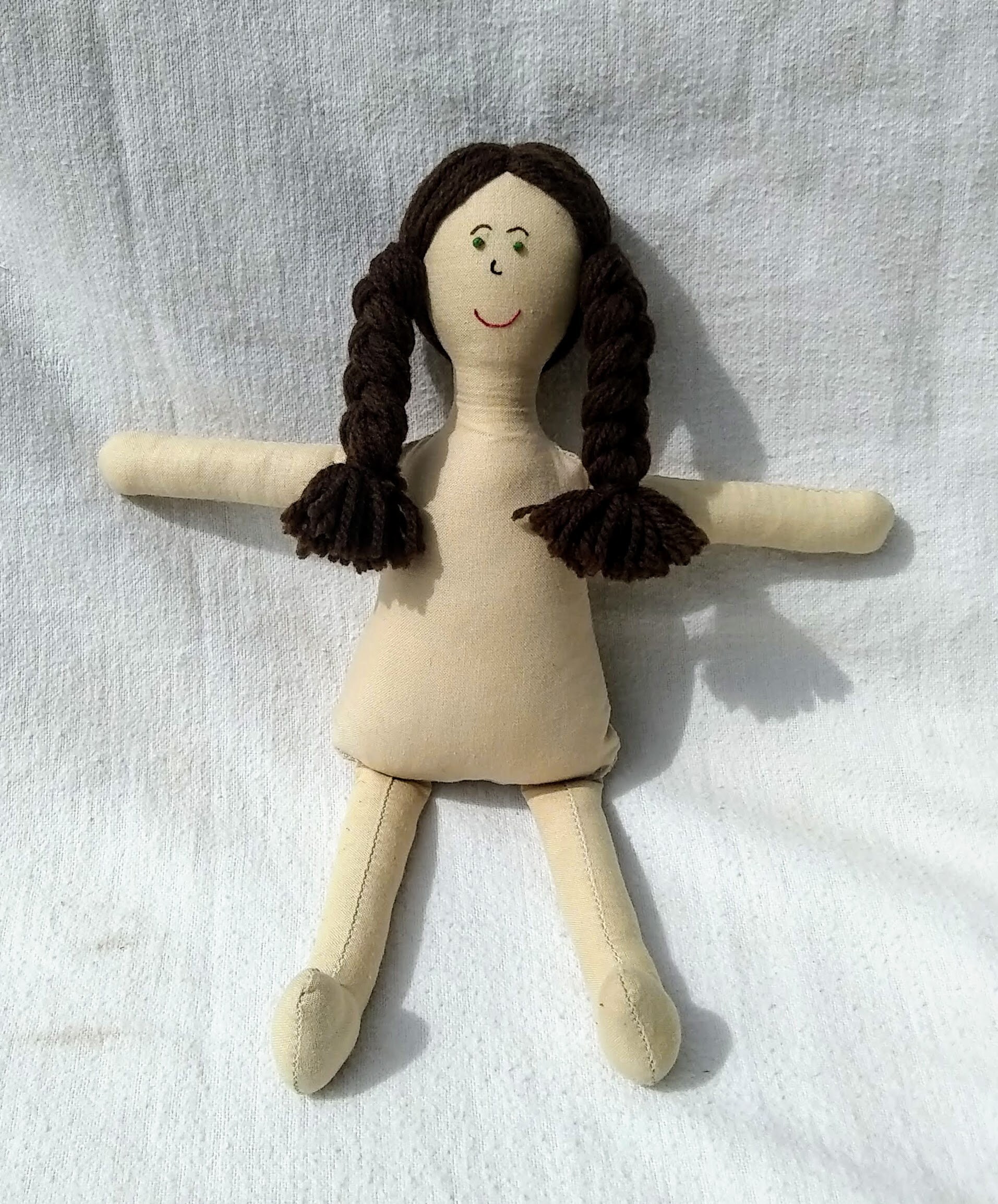 Rag Doll Pattern, PDF Download, Old-fashioned Doll, Laura Ingalls Doll ...