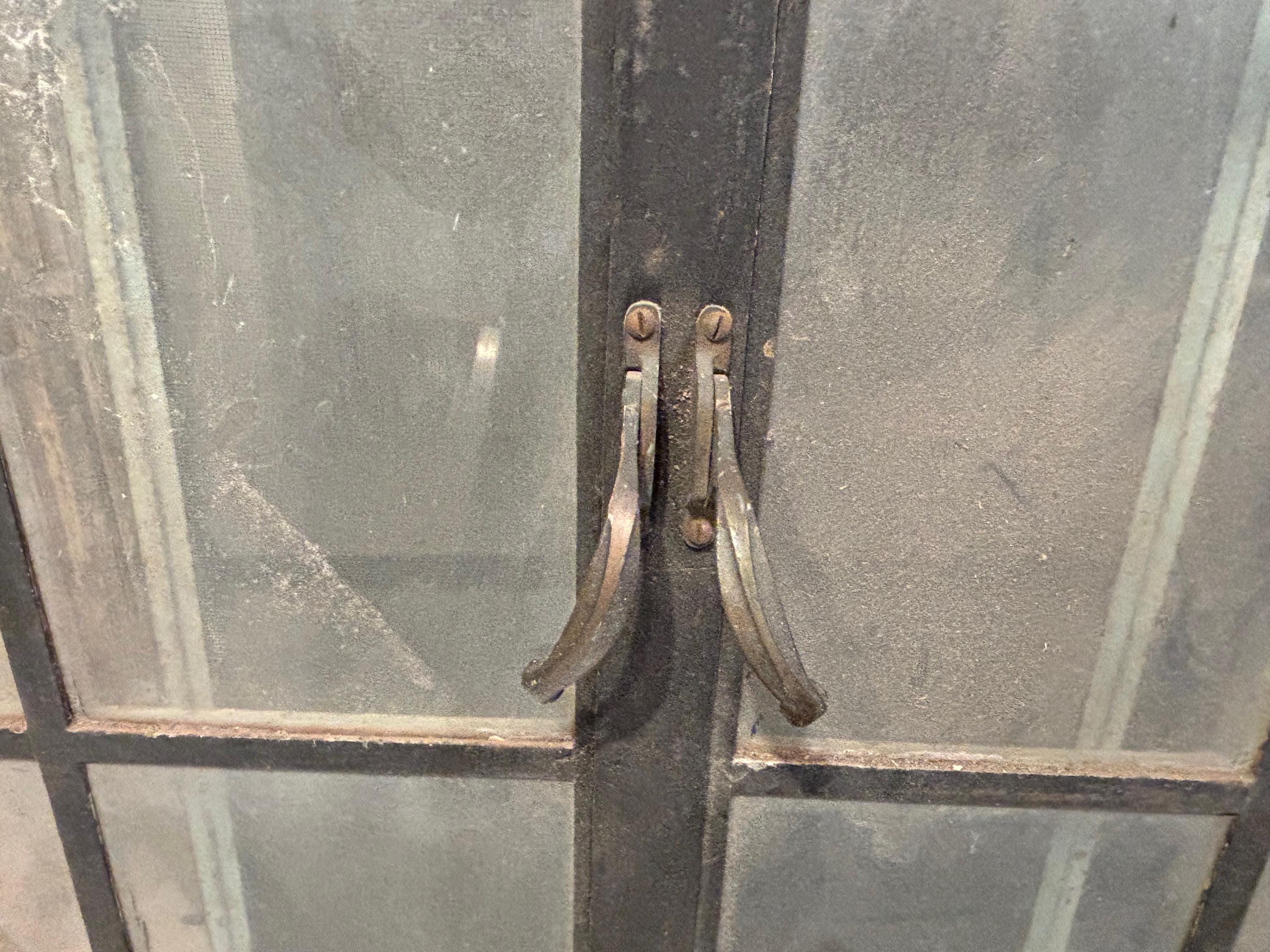 Lot of Vintage Cast Iron Windows (11 Sections) - Etsy