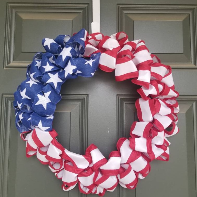 Veterans Day Wreath - Etsy