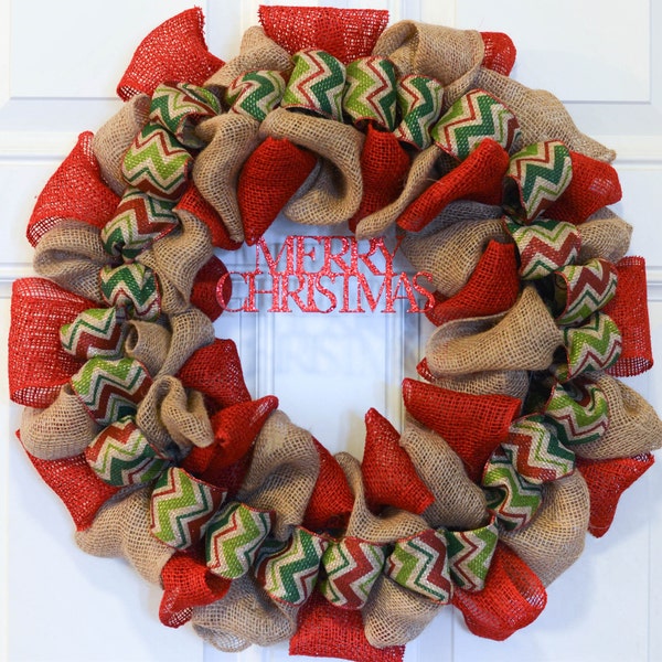 Chevron Burlap - Etsy