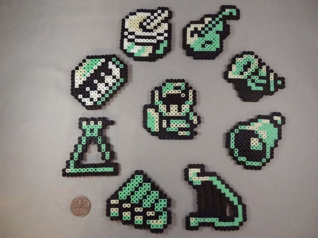 Legend of Zelda: Link's Awakening - Instruments of the Sirens Perler ...