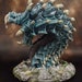 Icy Blue Worm "miniature" (reaper Miniatures' "goremaw, Great Worm") - Etsy