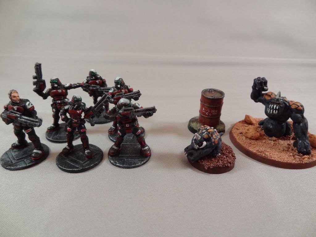 Painted Alien and Sci-fi Miniatures (from the 'reaper Bones' and ...