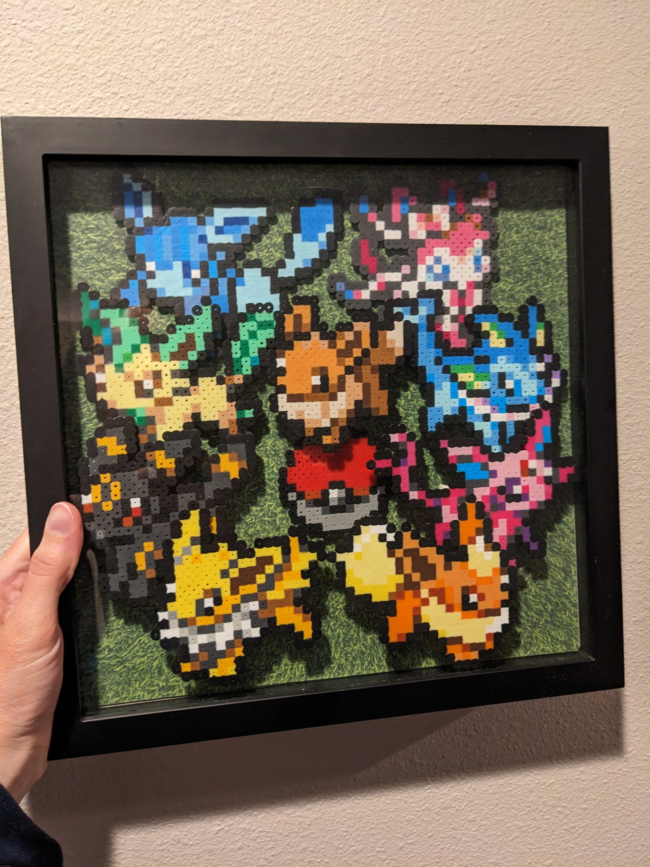 Eevee's Eeveelutions 2.5D Shadow Box - Etsy