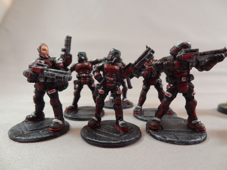 Painted Alien and Sci-fi Miniatures (from the 'reaper Bones' and ...