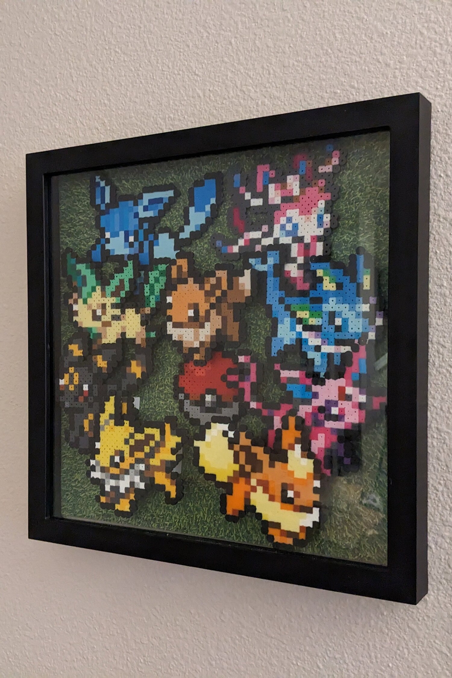 Eevee's Eeveelutions 2.5D Shadow Box - Etsy