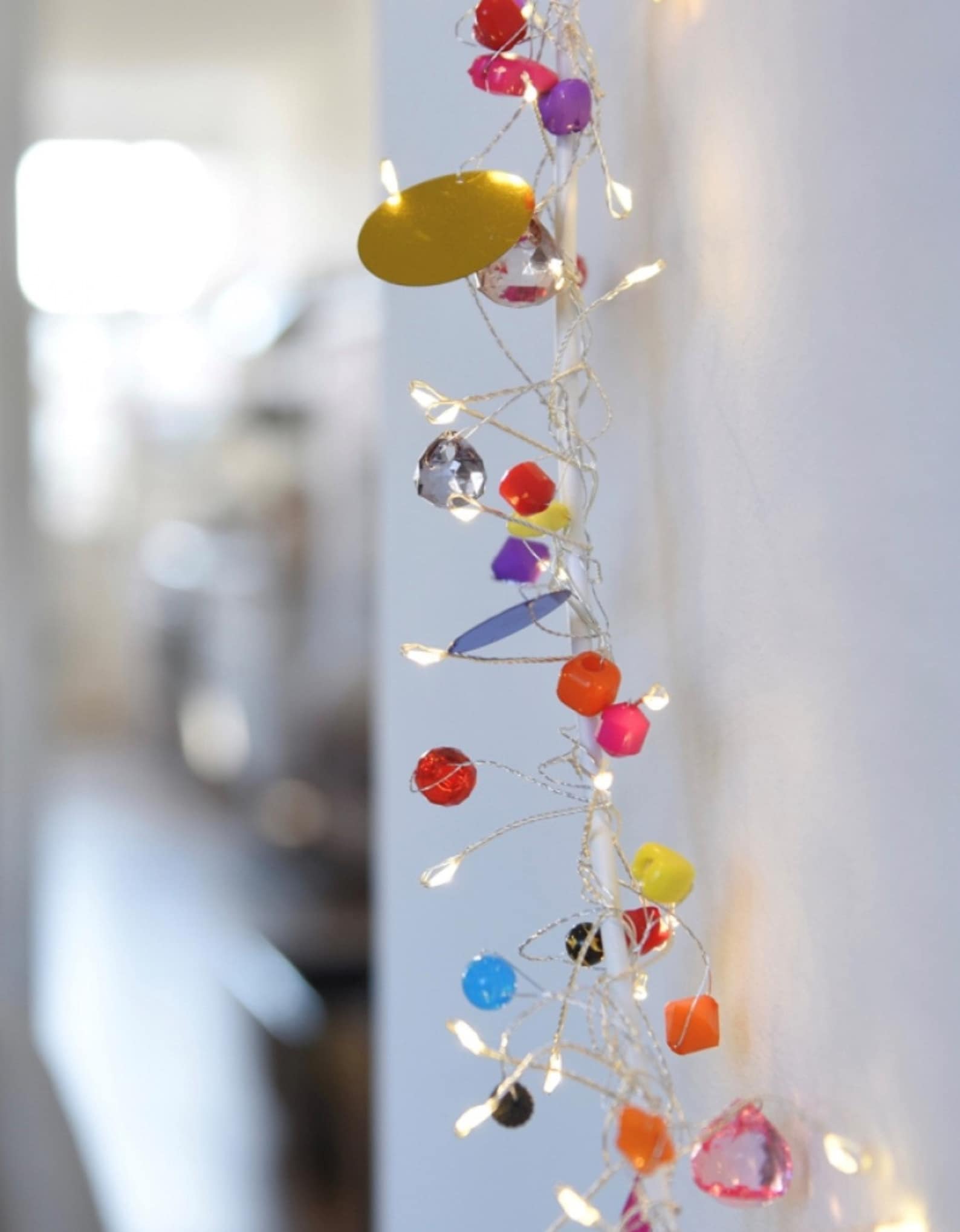 Folklore Coloured Fairy Lights Battery and Mains Fairylights ...