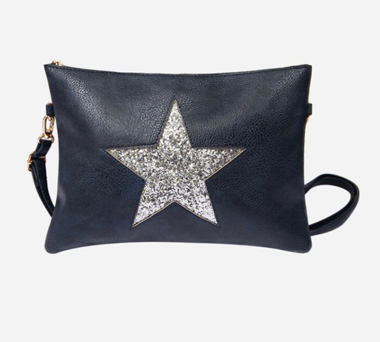 Small Shoulder Bag With Star- Sparkle Star Bag - Etsy UK