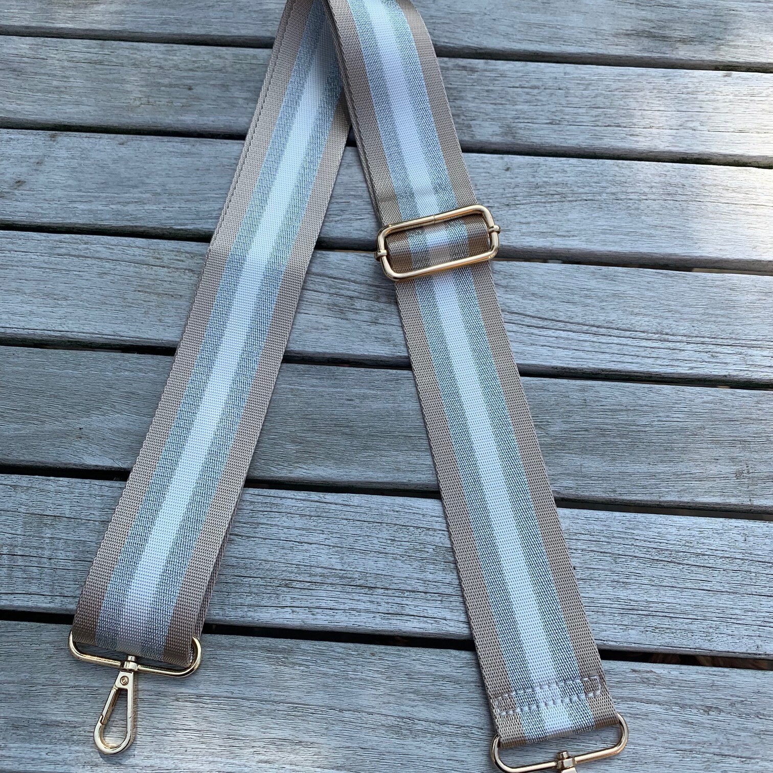 Bag strap striped fabric straps to change your bag. Guitar | Etsy