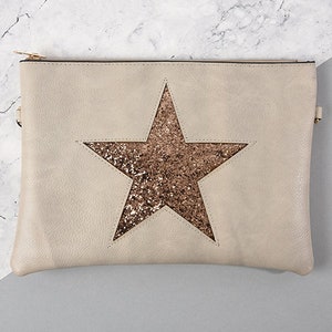 Small shoulder bag with star sparkle star bag | Etsy