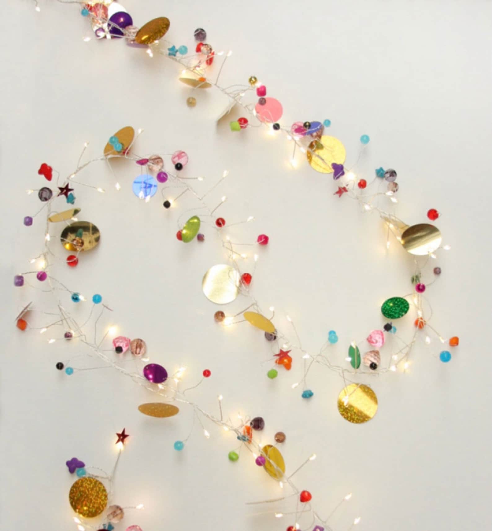 Folklore Coloured Fairy Lights Battery and Mains Fairylights ...