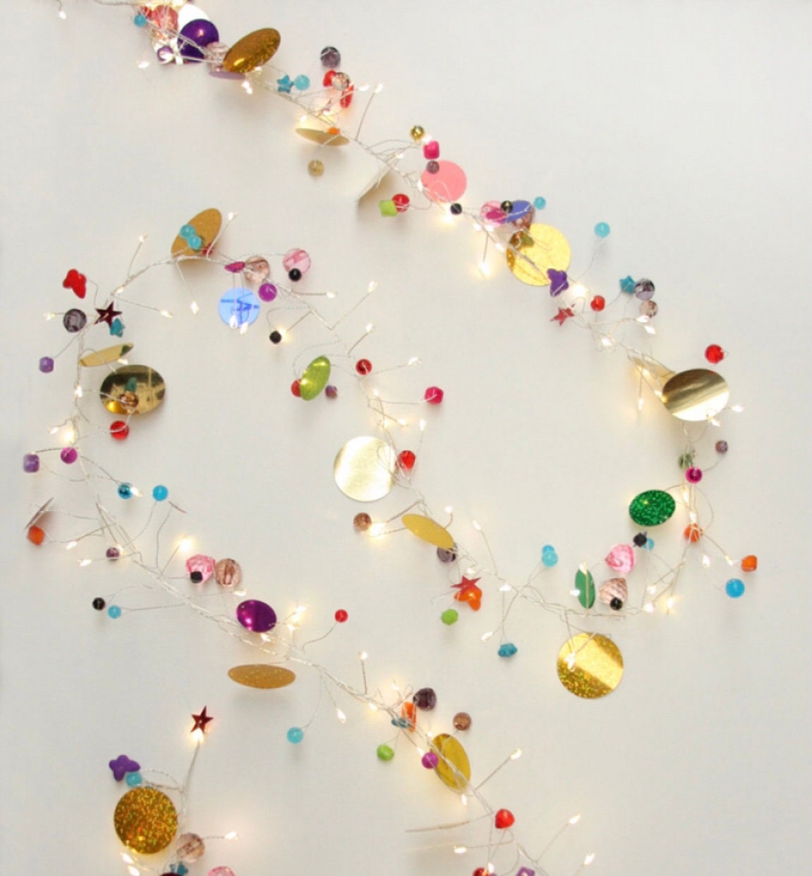 Folklore Coloured Fairy Lights Battery and Mains Fairylights ...