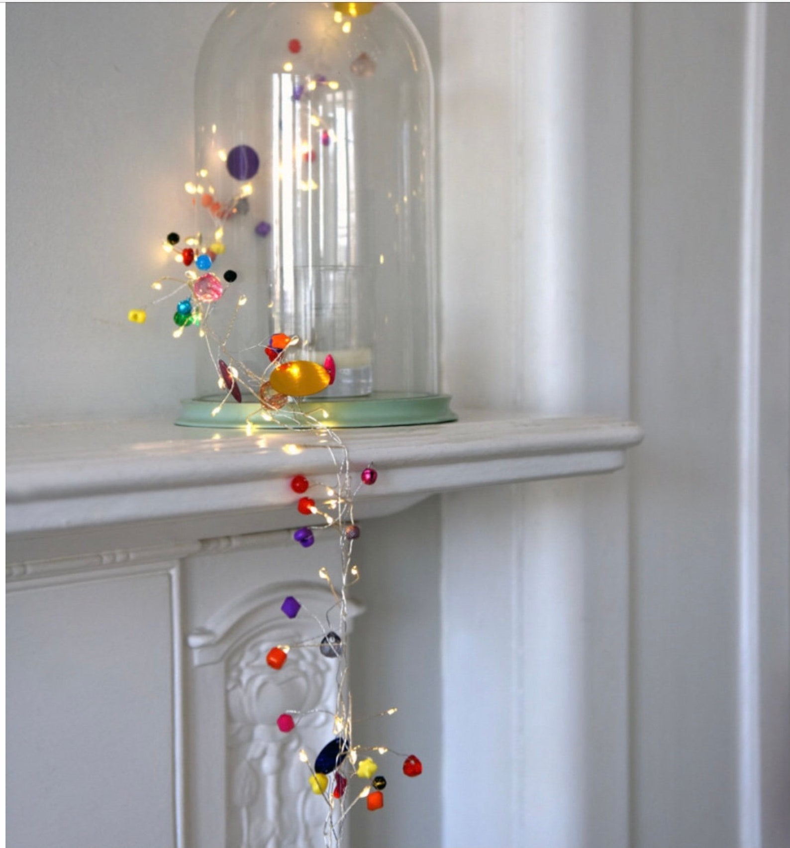 Folklore Coloured Fairy Lights Battery and Mains Fairylights - Etsy UK