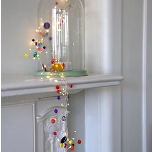 Folklore Coloured Fairy Lights Battery and Mains Fairylights ...