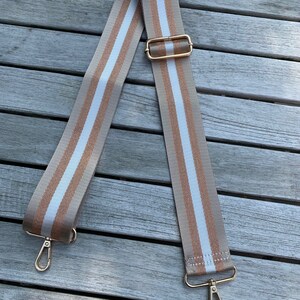 Bag strap striped fabric straps to change your bag. Guitar | Etsy