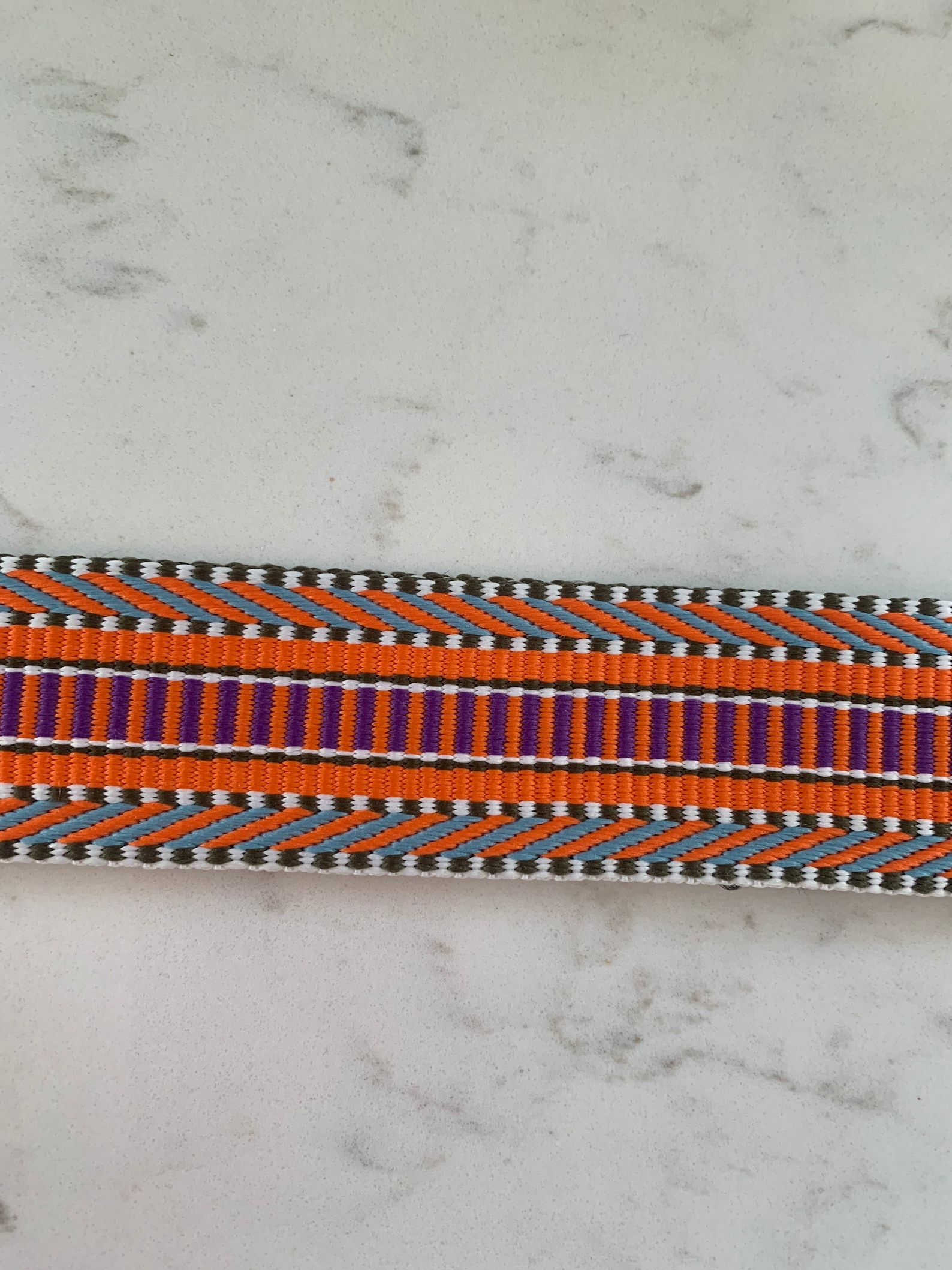 Long Bag Strap - Striped Style Fabric Straps to Change Your Bag. Guitar ...