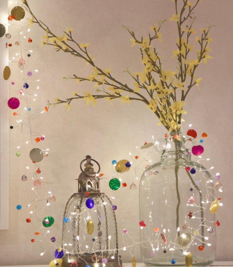 Folklore Coloured Fairy Lights Battery and Mains Fairylights ...