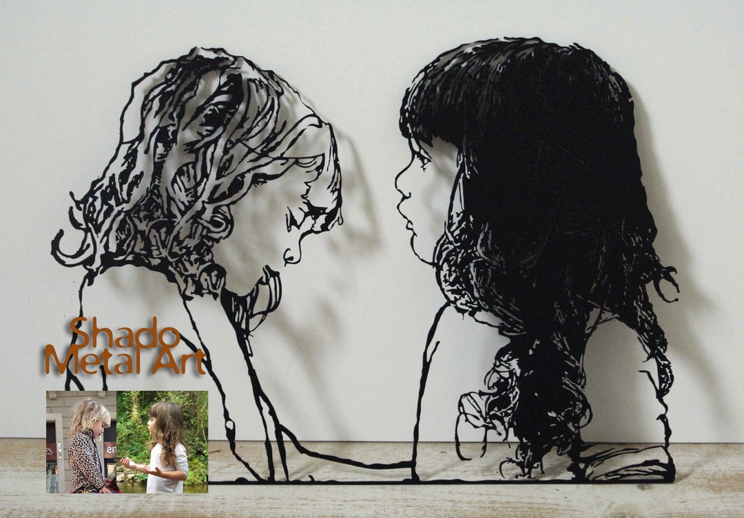 Custom Metal Wall Art, Laser Cut Metal Art Wall Decor, 10 Year ...