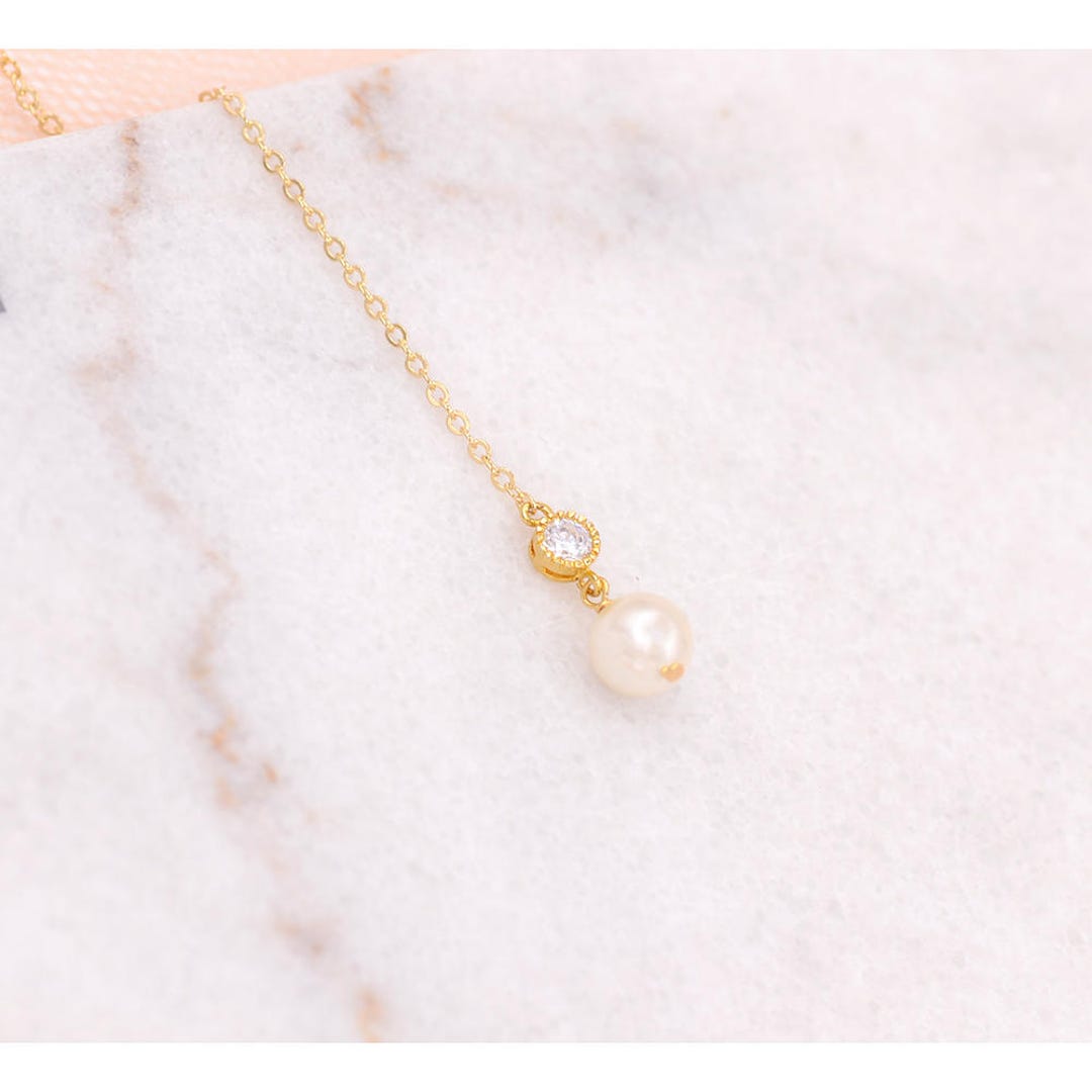 Bridal Back Jewelry, Back Necklace, Wedding Back Jewelry, Pearl Back ...