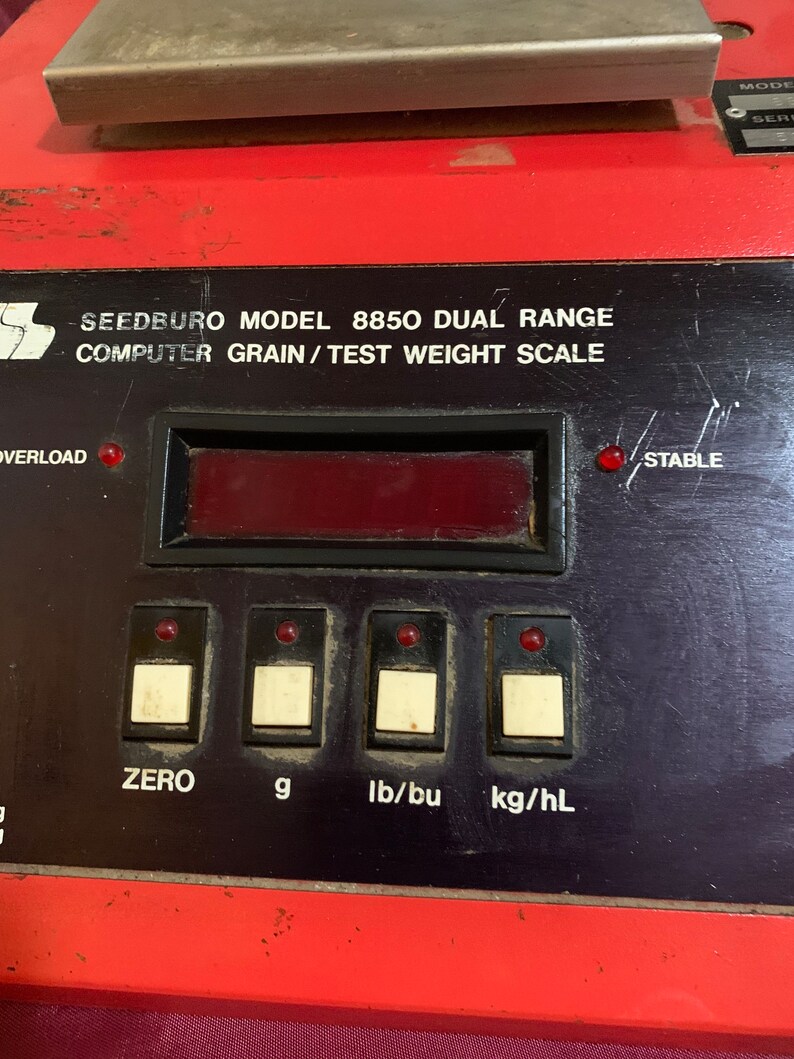 Seedburo Equipment Company Farm Scale (pick-up/ Delivery/shipping Avaiable - Etsy