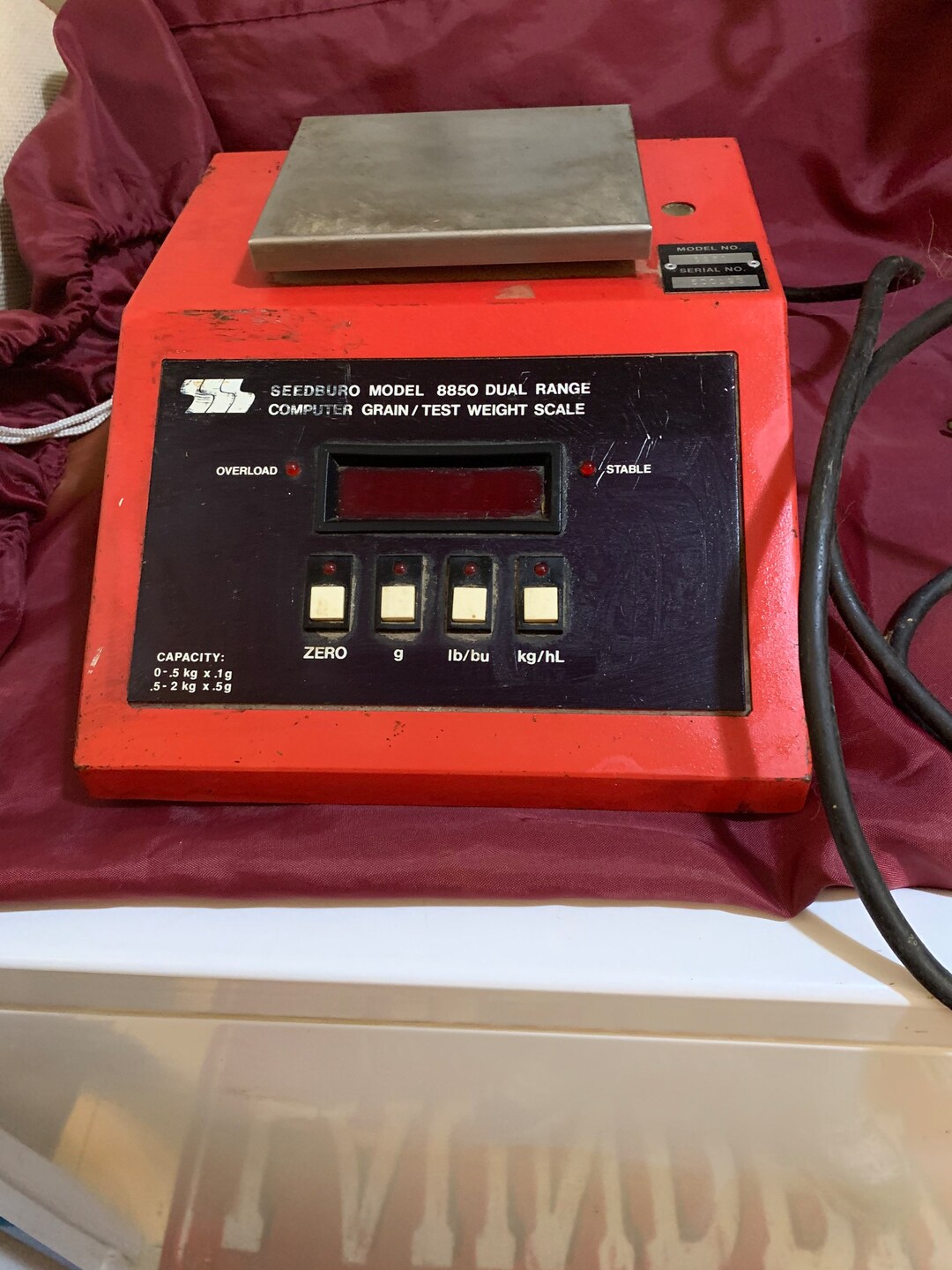 Seedburo Equipment Company Farm Scale (pick-up/ Delivery/shipping ...