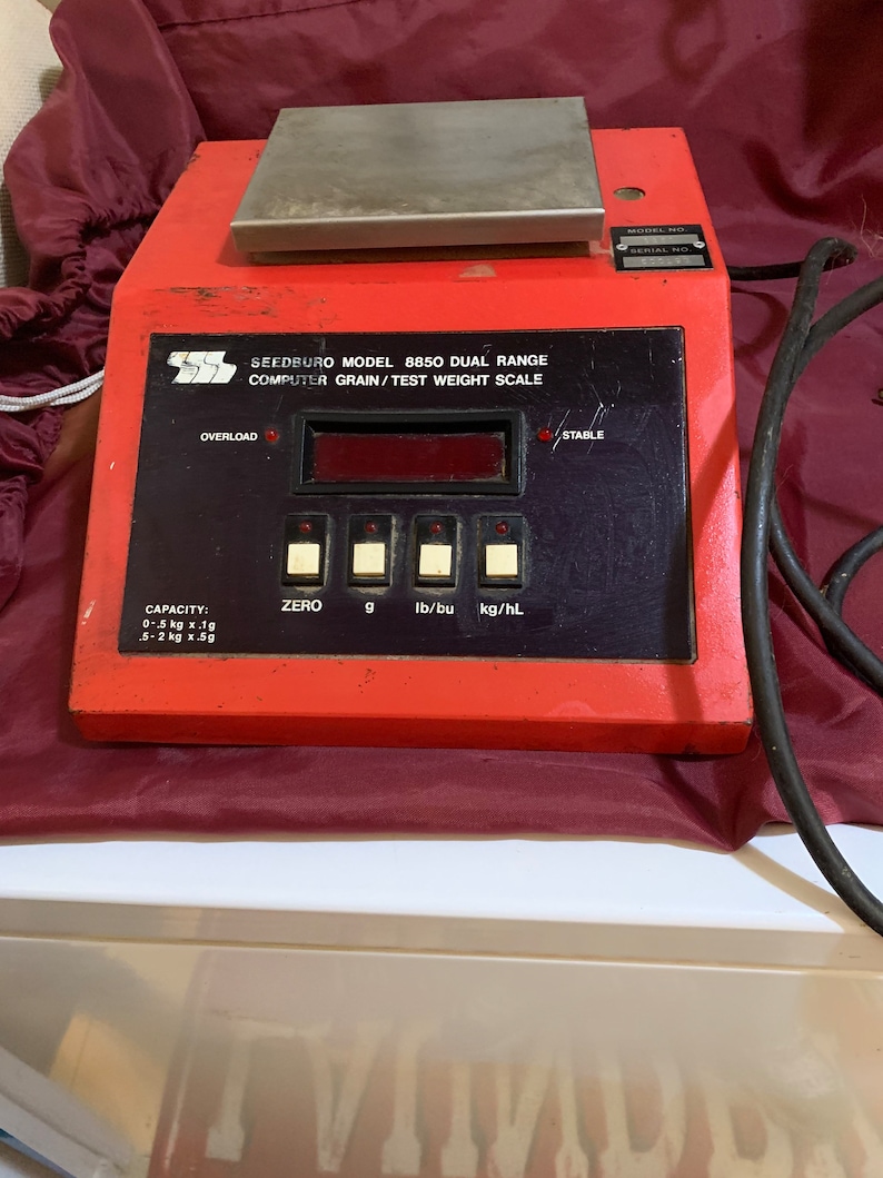 Seedburo Equipment Company Farm Scale (pick-up/ Delivery/shipping ...