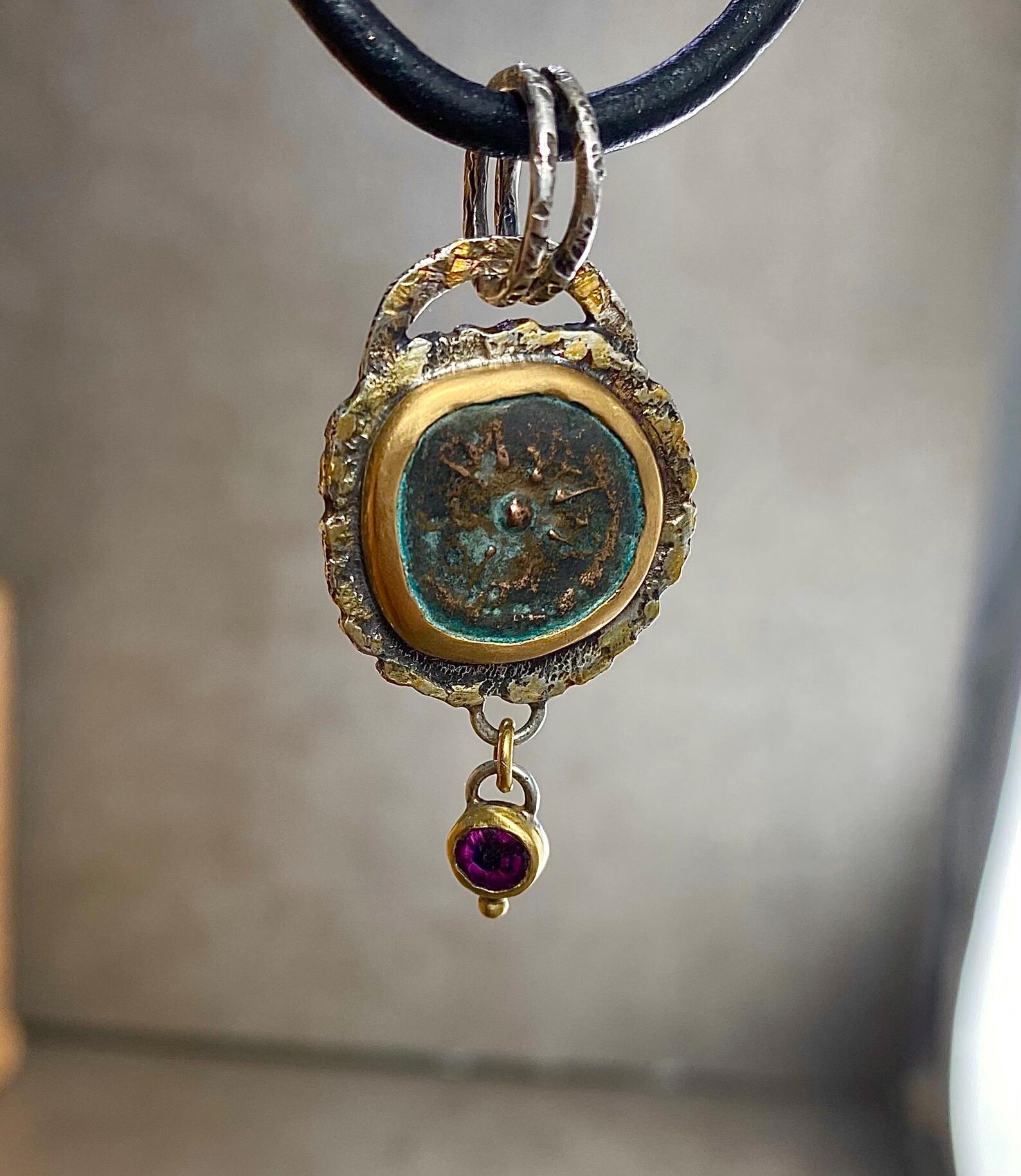 Ancient Widow’s Mite Coin Pendant - Etsy