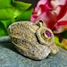Sterling Silver and Fused Gold Trapiche Ruby Ring - Etsy