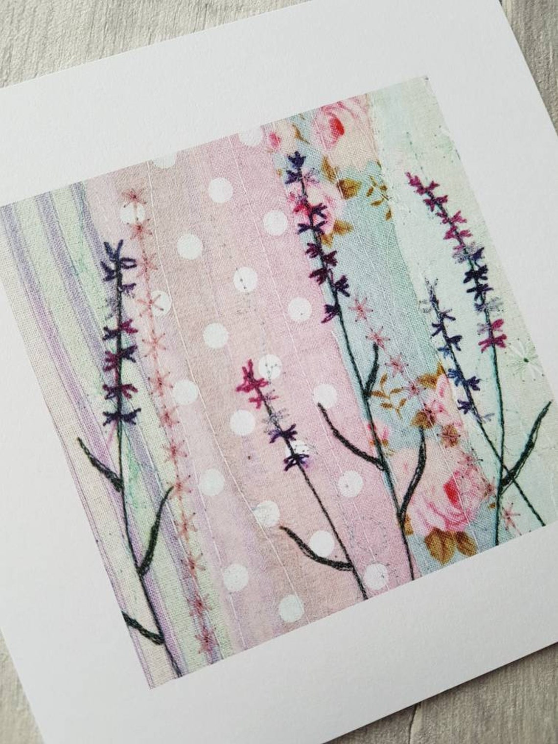 Lavender Greeting Card | Etsy