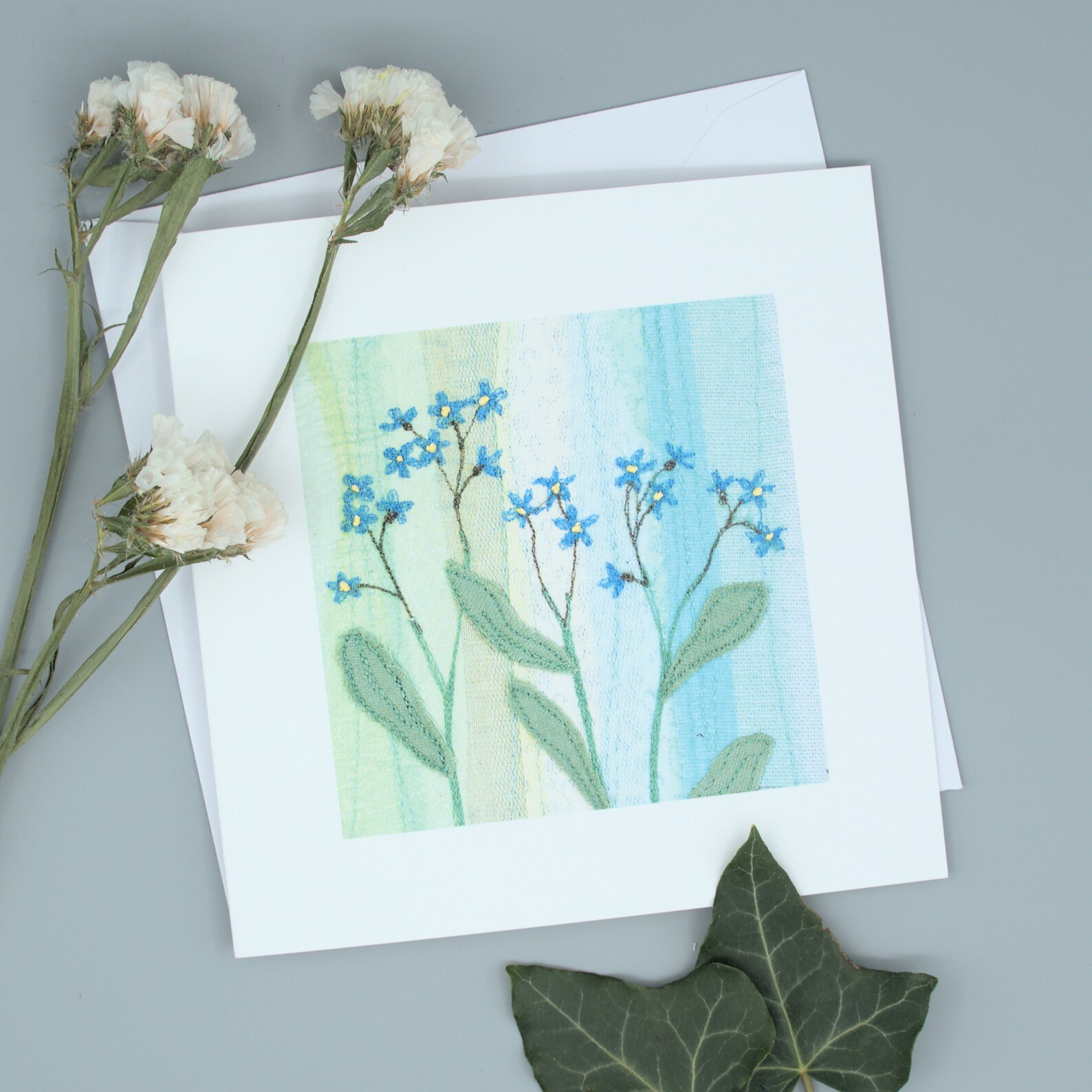 Forget-me-not Greeting Card - Etsy UK
