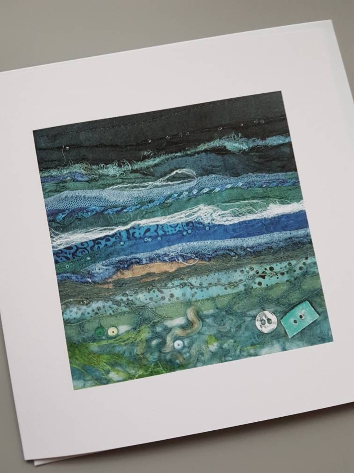 Abstract Coastal Greeting Card Bundle - Etsy
