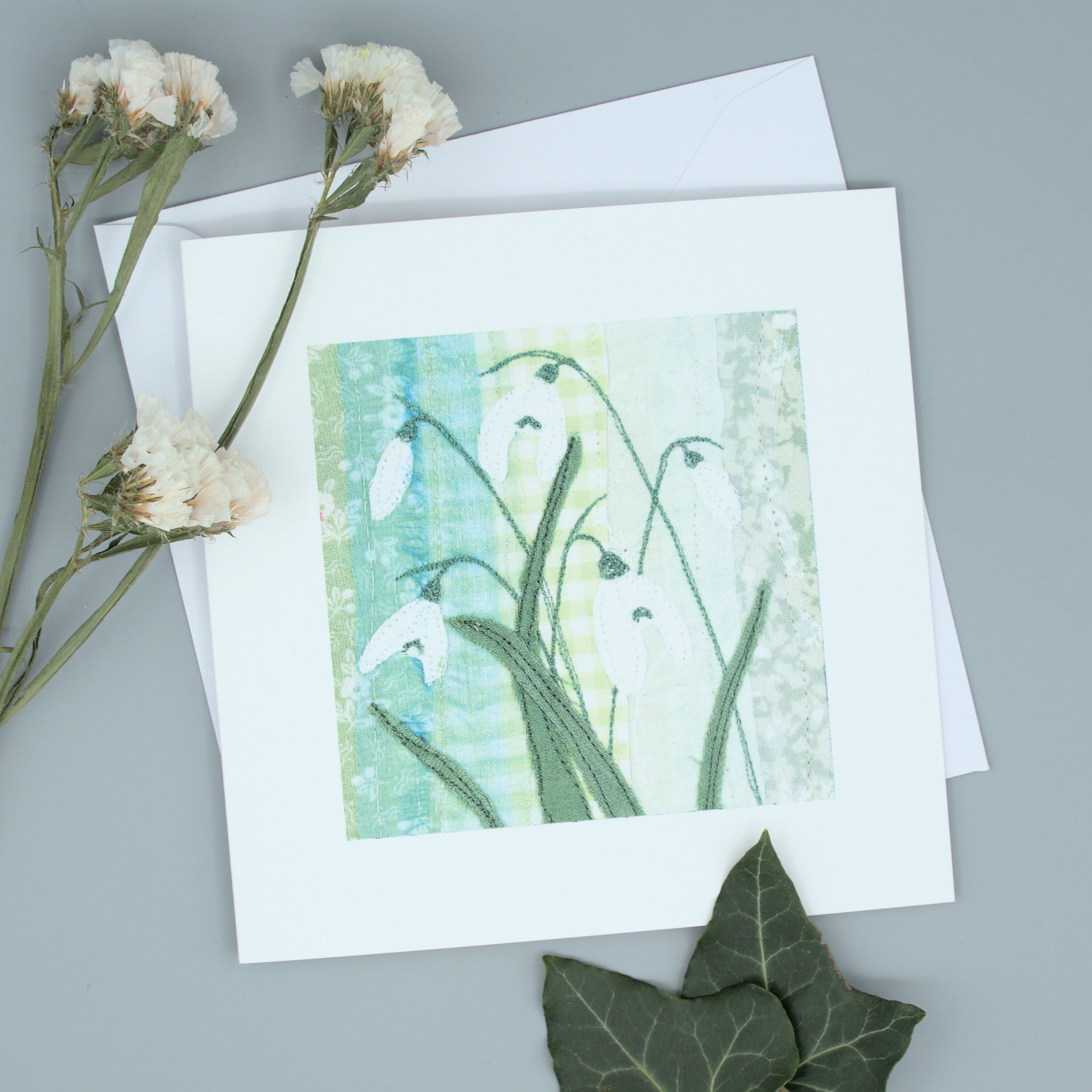 Snowdrops Greeting Card - Etsy UK