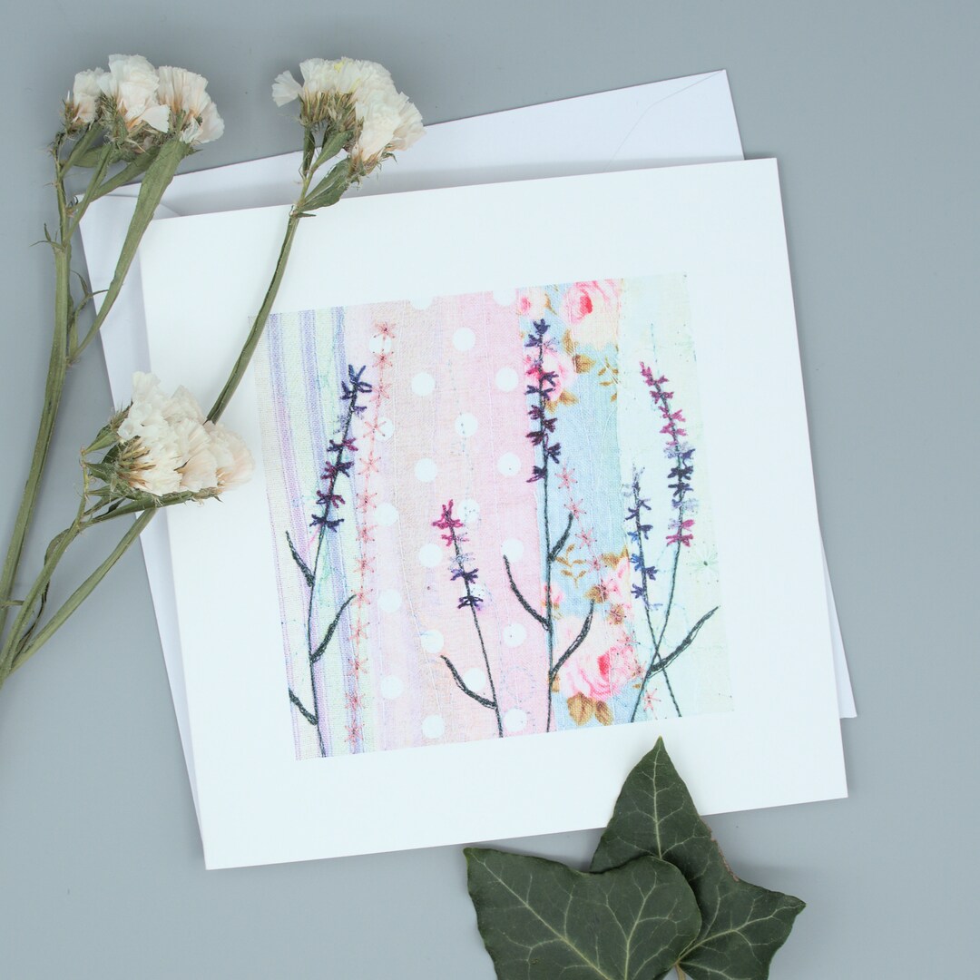 Lavender Greeting Card - Etsy