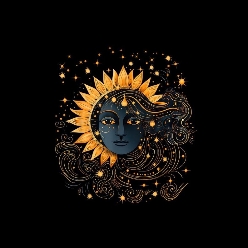 Solar Eclipse Girl Fan Watching Shirt Annular Oct 14, 2023 Digital PNG ...