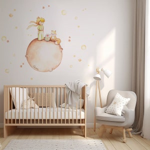 The Little Prince Wall Decal. Wall Sticker Little Prince. Nursery Wall ...