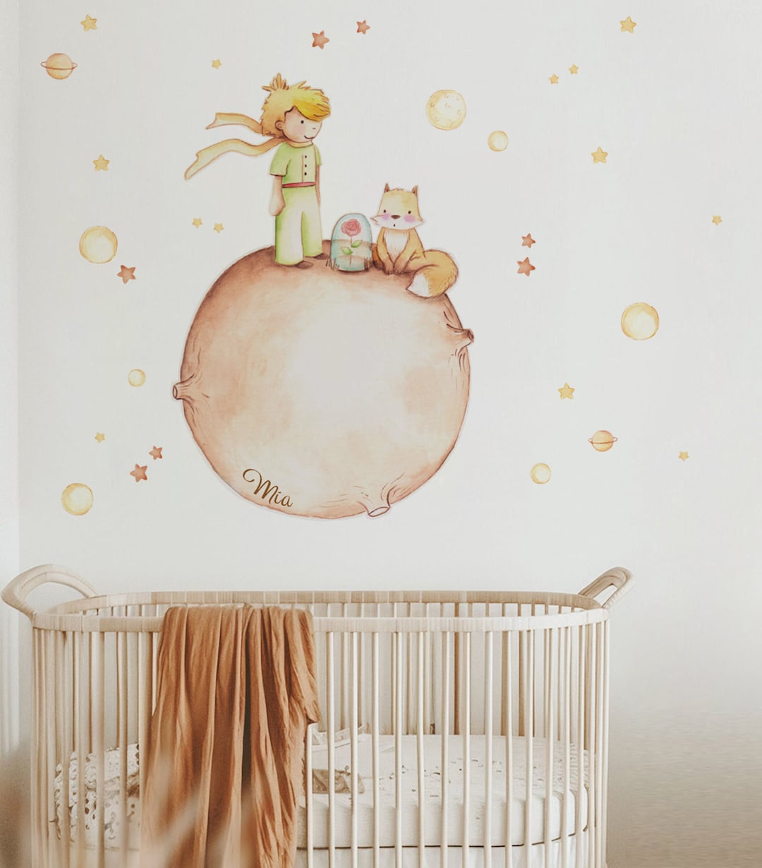The Little Prince Wall Decal. Wall Sticker Little Prince. Nursery Wall ...