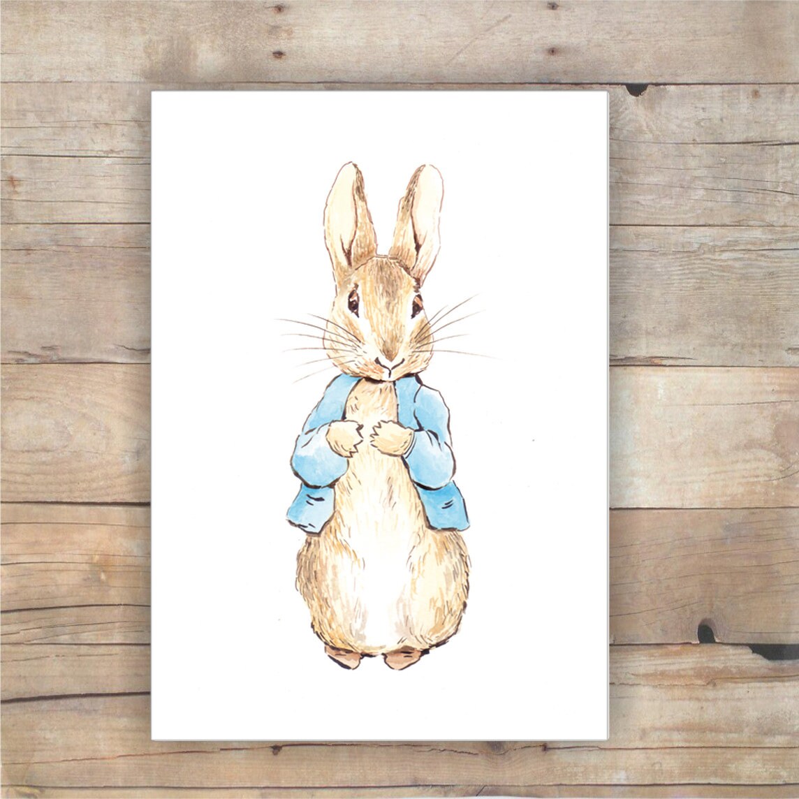 4 Peter Rabbit Watercolor Prints, High Quality Watercolor Print ...