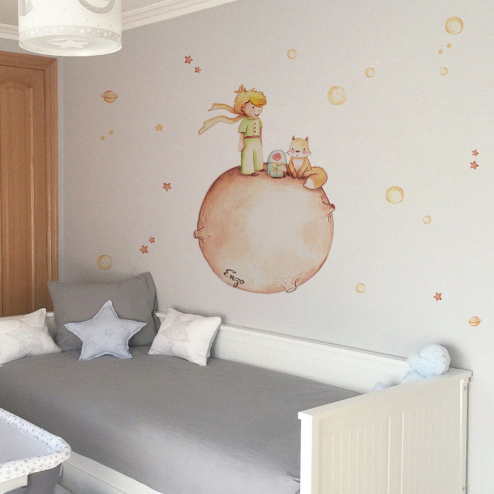 The Little Prince Wall Decal. Wall Sticker Little Prince. - Etsy