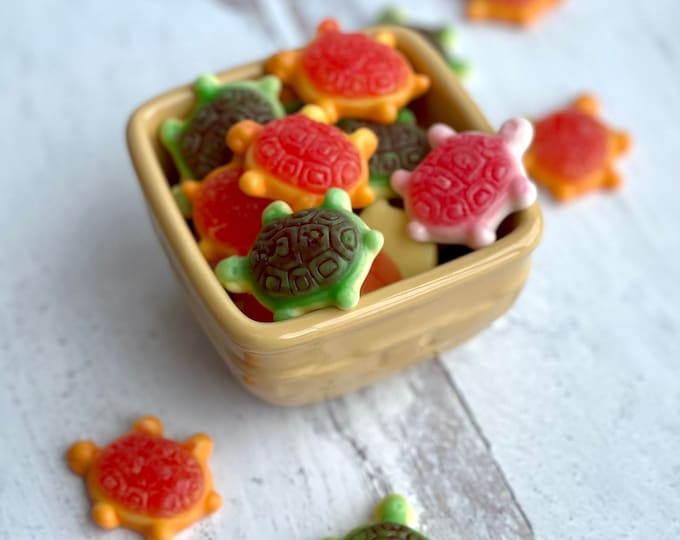 Gummies, Gummy Turtles, Gummy Candy, Candy Box, Candy Cart, Candy Jar ...