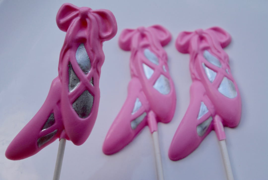 Ballet Chocolate Lollipops (12), Dance Lollipops, Girls Party, Dance ...