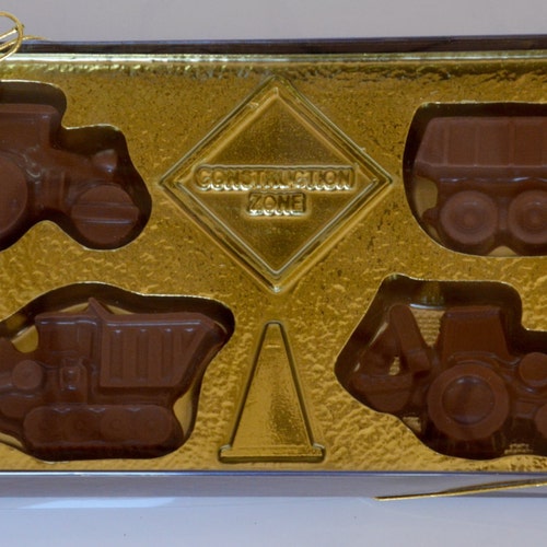 Chocolate Box Construction Truck Chocolate Excavator | Etsy