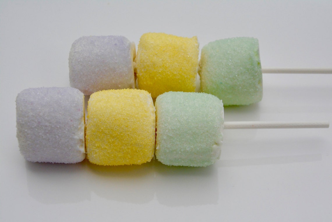 Chocolate Dipped Marshmallows 12 Chocolate Covered | Etsy